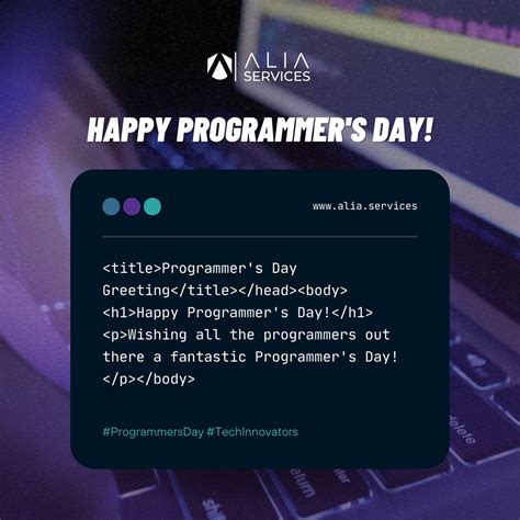Programmersday Techinnovators Alia Services