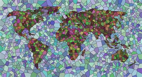 Map Chart Mosaic