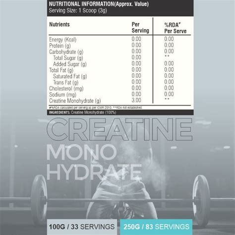 Buy Creatine Monohydrate Supplements Online Best Price Healthfarm