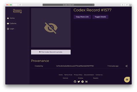updated features of codex records by codex codexprotocol medium