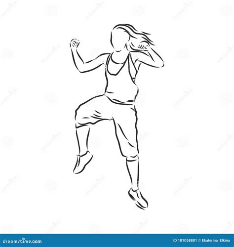 Zumba Dancers Illustration Zumba Zumba Dancers Fitness Dancer
