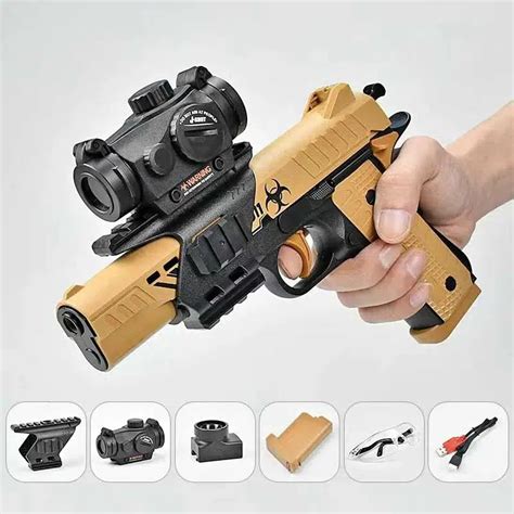 Jf Electric Hopper Fed 1911 Orbee Blaster M416gelblaster