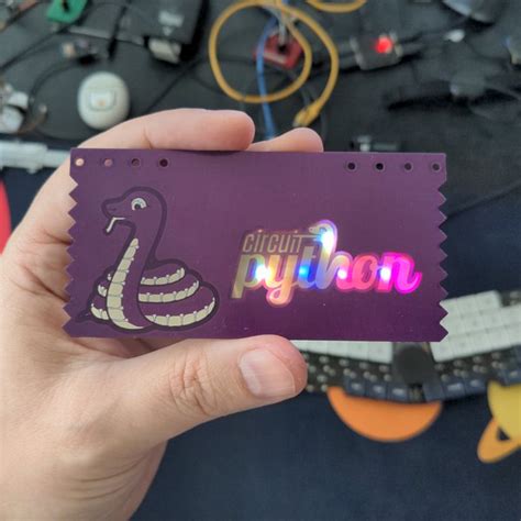 badge ribbon for circuitpython