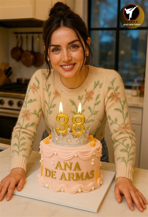 Buzz Happy 38th Birthday To The Gorgeous Ana De Armas 🎂🌸💖 Celebrating