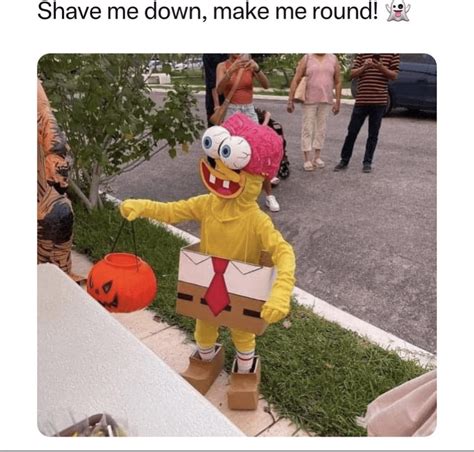Scariest Halloween Custome R Spongebob