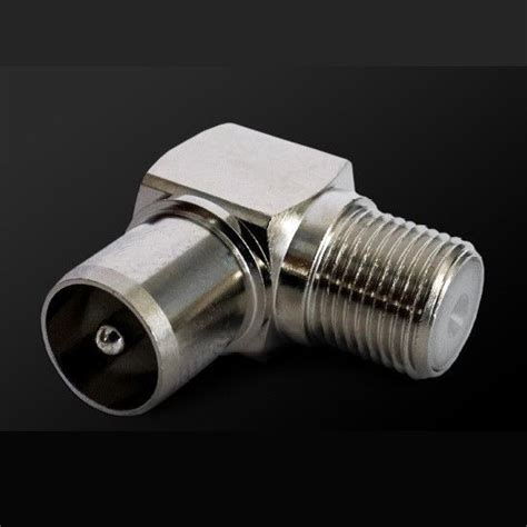 ТВ штекер для антенны угловой ТВ папа F мама купить с доставкой по выгодным ценам в интернет