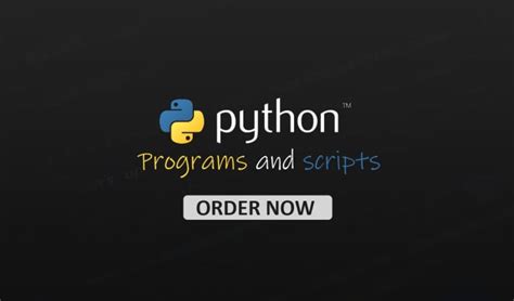 Create Python Programs And Scripts By Meemalifaaeen Fiverr
