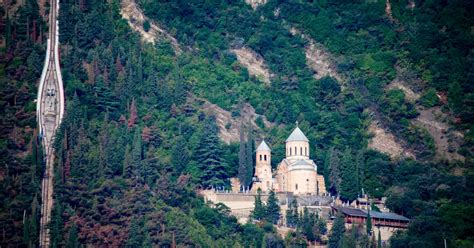 Mtatsminda Pantheon And Mama Daviti Church Georgia Travel