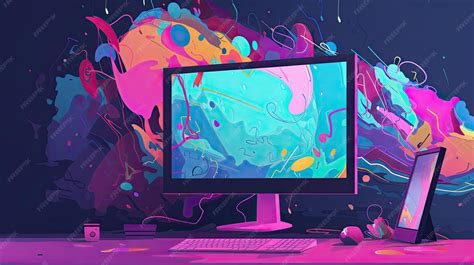 Computer Art Premium Ai Generated Image