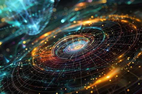 Quantum Space Time Analysis Device Premium Ai Generated Image