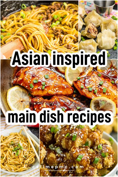 Easy Asian Inspired Main Dish Recipes
