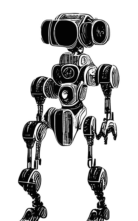 Robot Concept Art Asset Sci Fi Collection Vol 1 10472154 Vector Art At