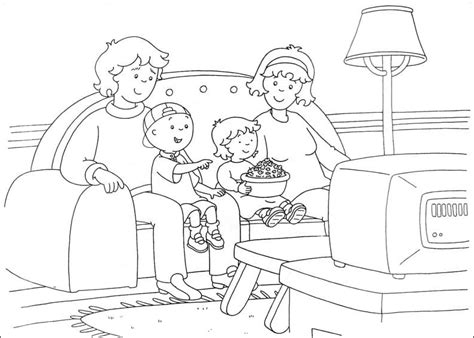 Coloriage Caillou 2 Dessin Gratuit à Imprimer