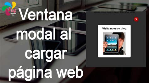 Ventana Modal Al Cargar Página Web Con Html Y Css Sin Plugins Youtube