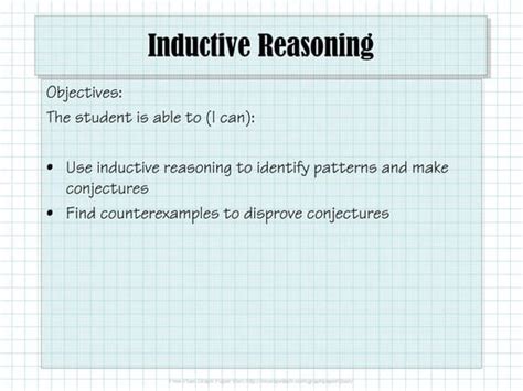1 3 1 inductive and deductive reasoning ppt