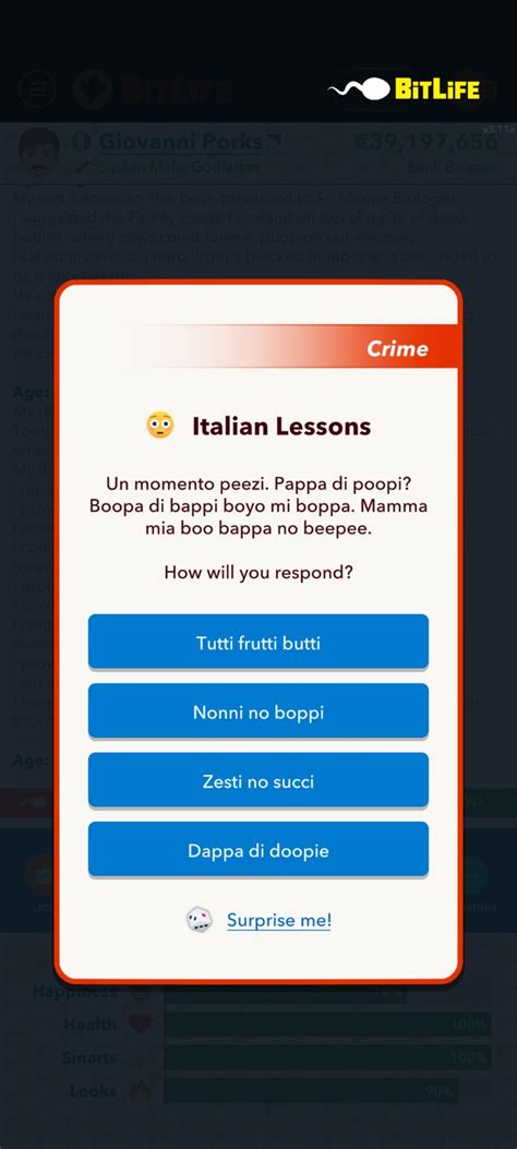 can someone translate this or is it total garbage r bitlife
