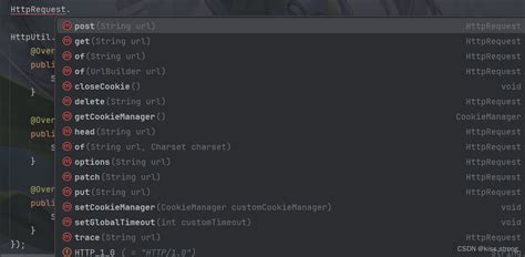 Java发送请求的多种方式 Csdn博客