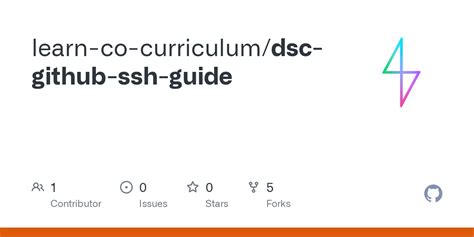 GitHub Learn Co Curriculum Dsc Github Ssh Guide