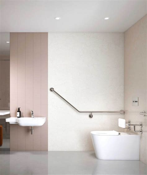 Seima Modia 800mm Care Floor Mount Rimless Toilet Pan With White Seat