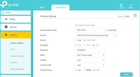 TP Link Archer VR V Wifi Settings MyOwn Tel