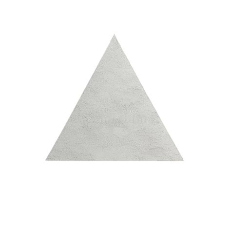 Minimalist Triangular Sculpture Casting Subtle Shadows Against A Textured Wall Stock Minimalist Triangular Sculpture Casting Subtle Shadows Against A Textured Wall Stock