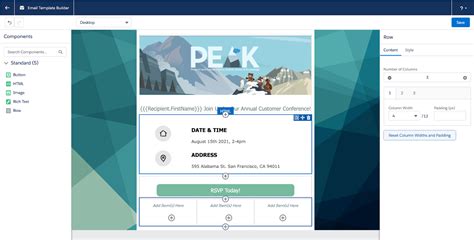 Email Template Builder Salesforce