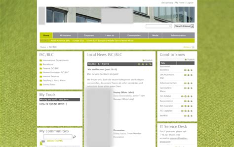 Intranet Example
