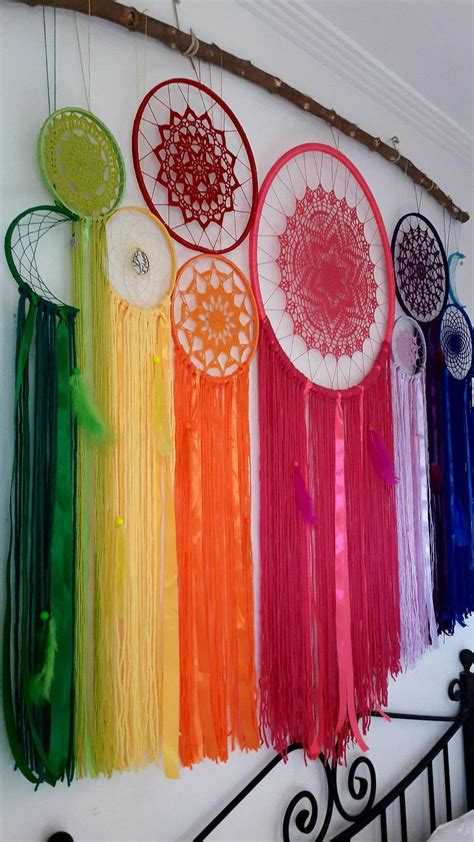 Diy Feather Dream Catcher Bedroom Decor Dearolx