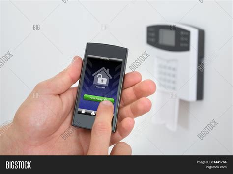 Security Alarm Keypad Image Photo Free Trial Bigstock