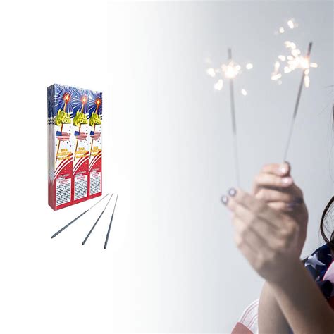 8 Gold Sparklers Small 72 Pack Metal Wire Sparkler Sticks Weddi