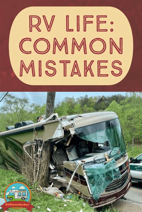 RV Newbie Mistakes Avoid Costly Mistakes In Your RV Wohnwagen Camping Rv Ideen Campingreise