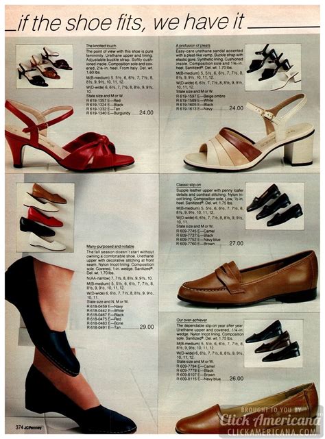 1980s Style Womens Shoes