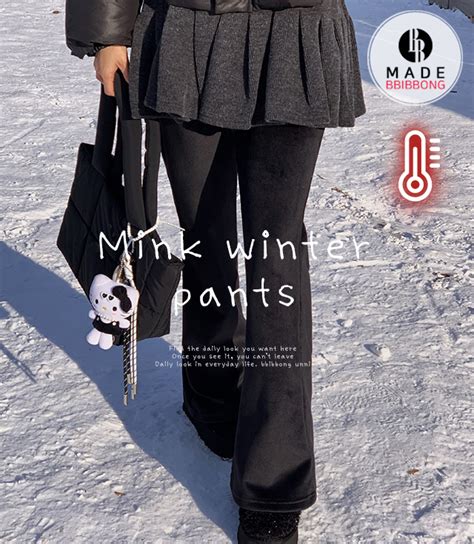 삐뽕언니 B Made후끈안감🔥 폭닥폭닥 벨벳 부츠컷팬츠2color 밴딩 골지 트레이닝 츄리닝 기모안감 기모바지 겨울긴