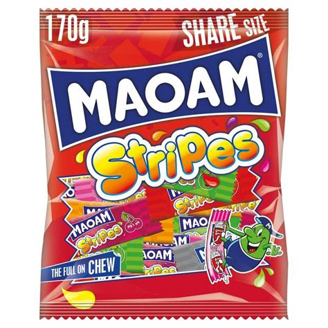 Haribo Maoam Stripes Chewy Sweets Bag 170g £14 Compare Prices