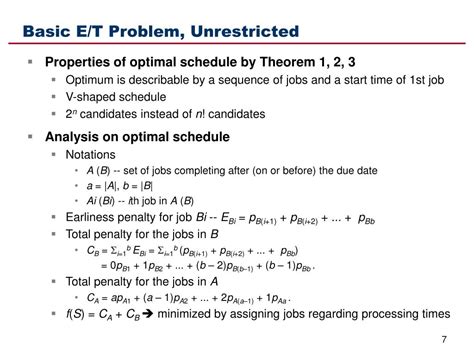 Ppt Earliness And Tardiness Penalties Powerpoint Presentation Free Download Id 6053105