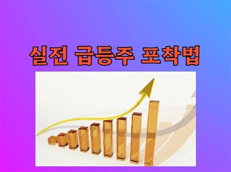 실전 급등주 포착법 크몽