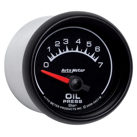 Autometer Es 524mm 0 7 Bar Oil Pressure Sse Gauge 5927 M