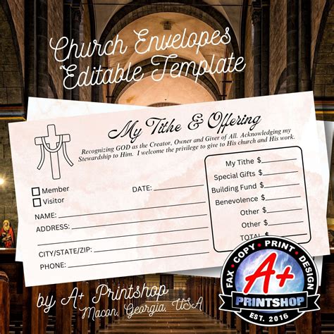 Church Tithe And Offering Envelopes Offering Envelopes Tithes