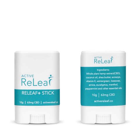 Active Releaf Mini Cbd Releaf Stick Happy Clouds