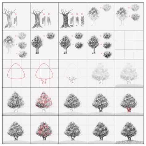 How To Draw A Tree A Step By Step Guide Artlex How To Draw A Tree A Step By Step Guide Artlex
