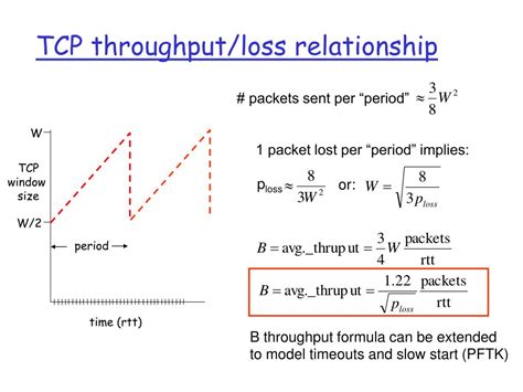 ppt performance models of tcp powerpoint presentation free download