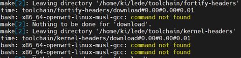 Bash X8664 Openwrt Linux Musl Gcc Command Not Found · Issue 6891 · Coolsnowwolflede · Github