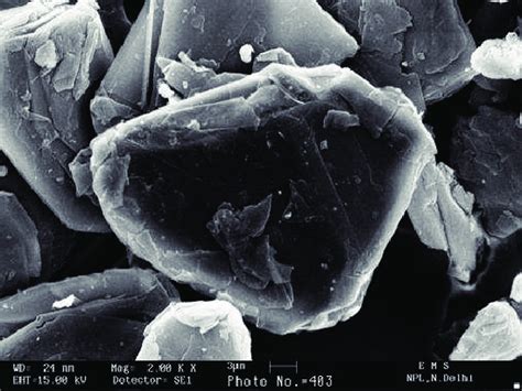 1 Flaky Shape Of Natural Graphite Sem Micrograph Download