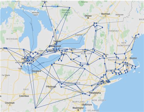 Map Of Npcc 48 Machine 140 Bus System 20 Download Scientific Diagram