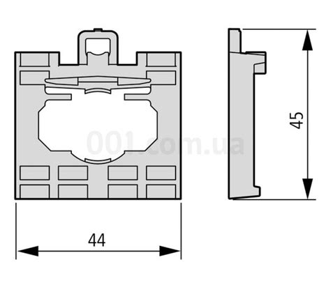 Адаптер 4-местный M22-A4 Eaton (279437) купить в Киеве в интернет ...