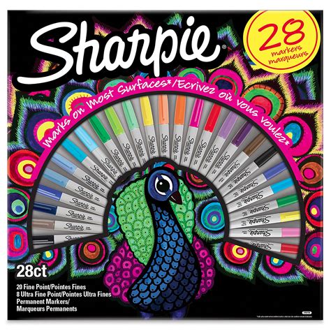 Sharpie Permanent Marker Set Exclusive Colour Assortment Fine