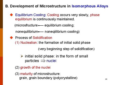 CHAPTER Phase Diagrams And Microstructure Development