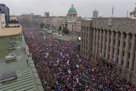 Serbian Officials Police Deny Using Sonic Weapon On Anti Government Protesters Cbc News