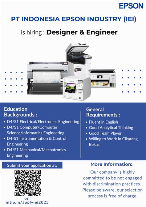 Pt Indonesia Epson Industry Portal Alumni Universitas Gadjah Mada