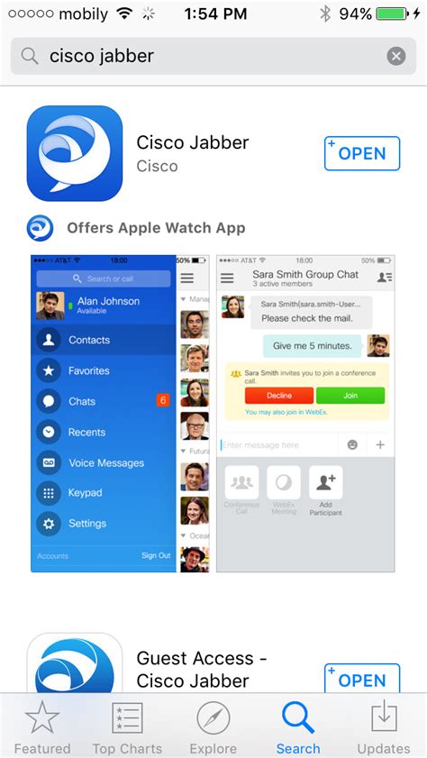 Installing And Configuring Cisco Jabber On IPhone Root